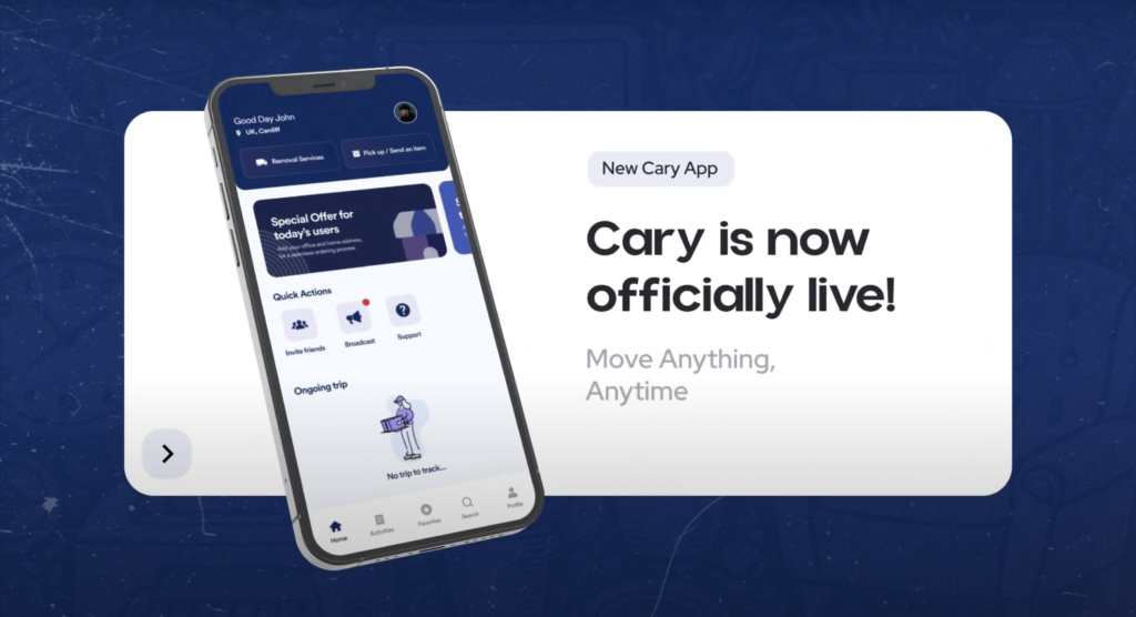 Cary is Live: Motion Graphics Launch Video - Hybrident Digitals